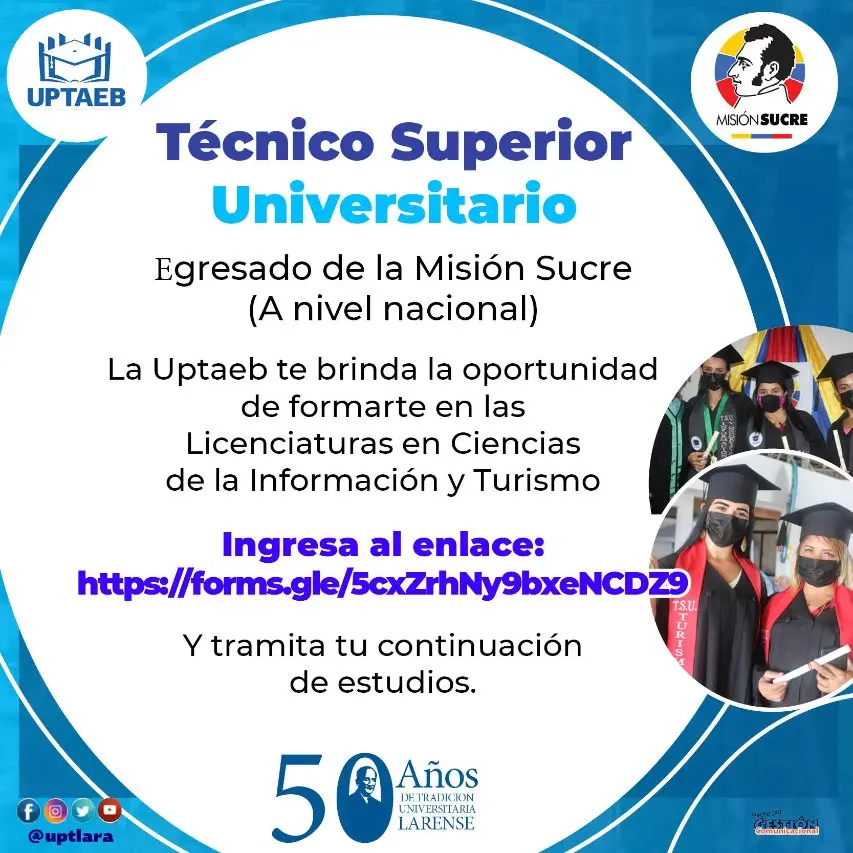 Misión sucre: tu puerta a la educación superior | Mi Mundo por el Mundo